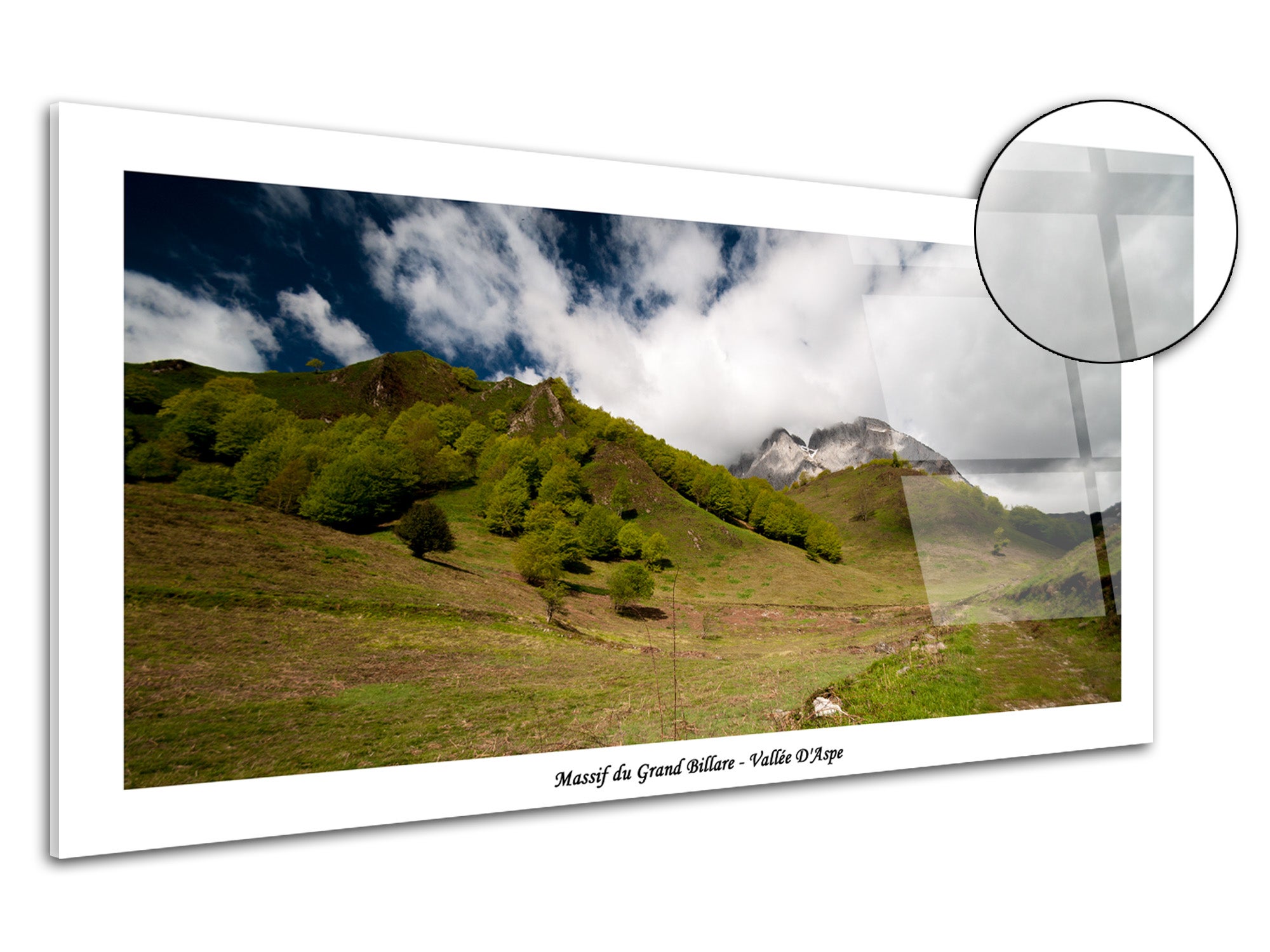 Cadre plexiglas paysage Massif du Grand Billare | Leroy Merlin