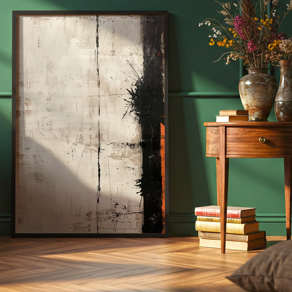 DekoArte – Tableau mural décoratif Japandi abstrait 50x70 cm | Cadre ...