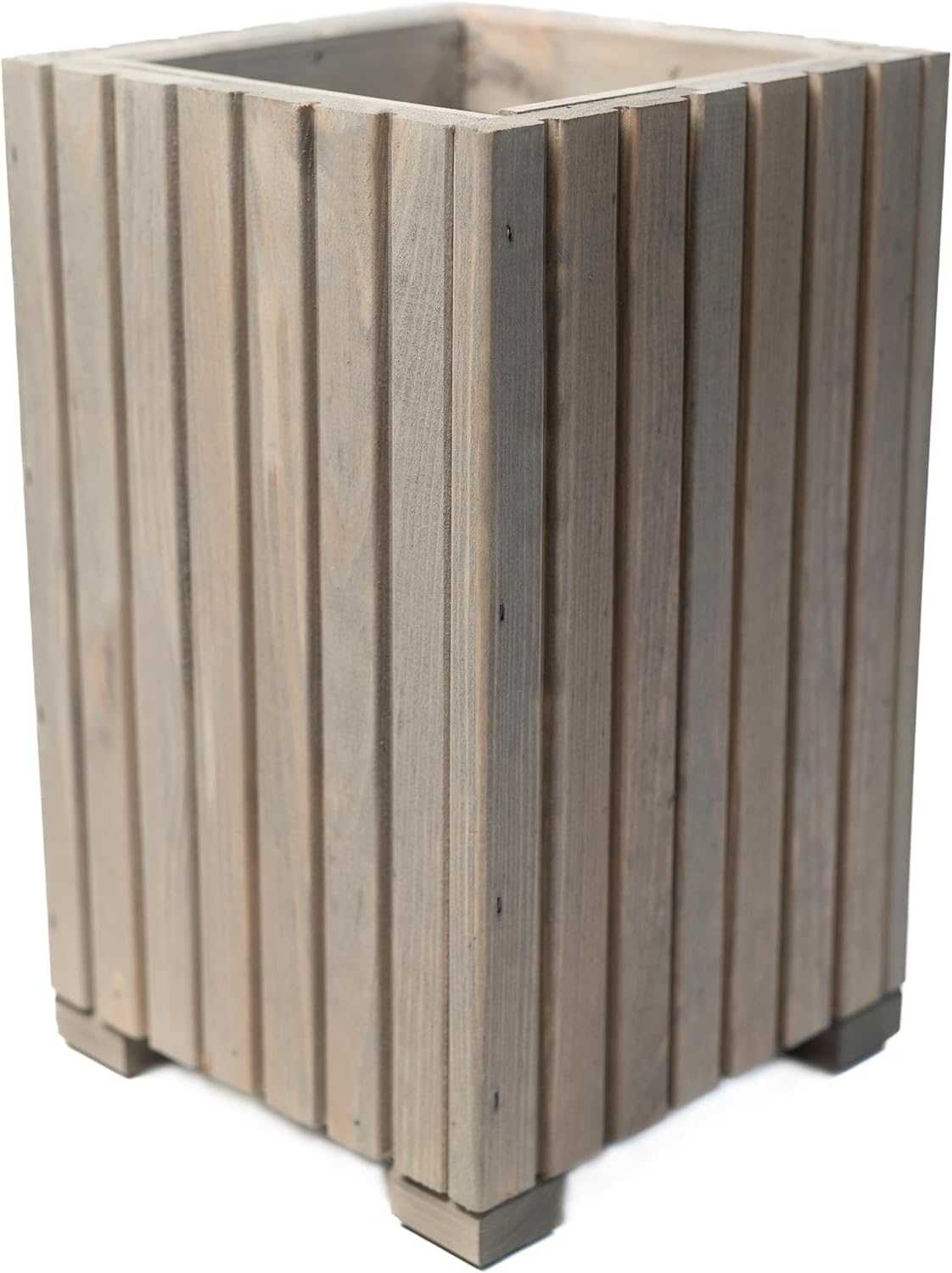 Boîte à fleurs en bois | Boîte à plantes | Pot de fleur 40 x 25 x 25 cm ...