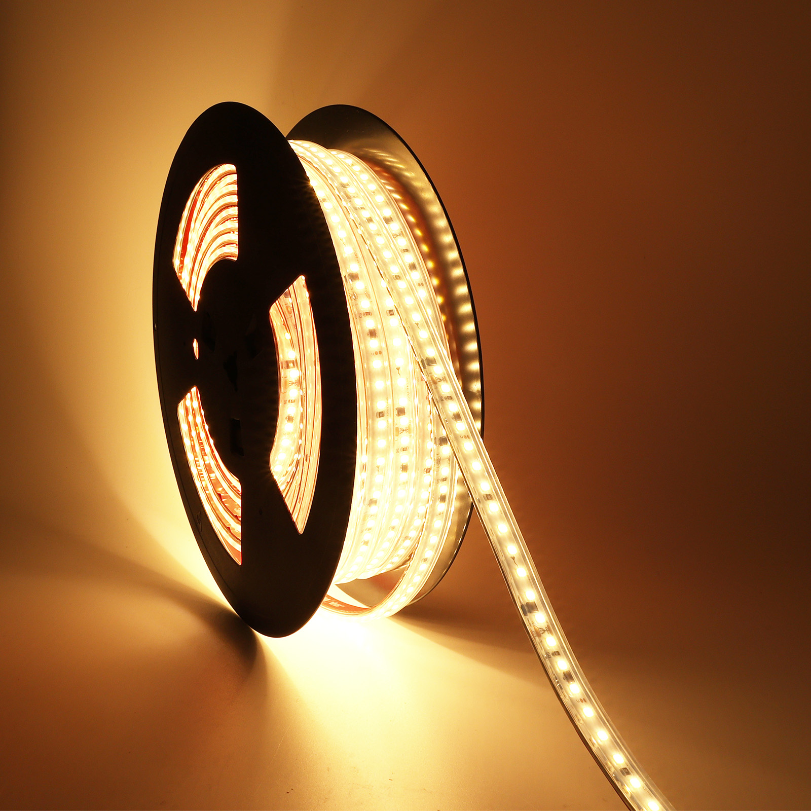 Striscia LED 220V - 360W (15W/m) - 12mm - 120 chip SMD2835 - Silicona ...