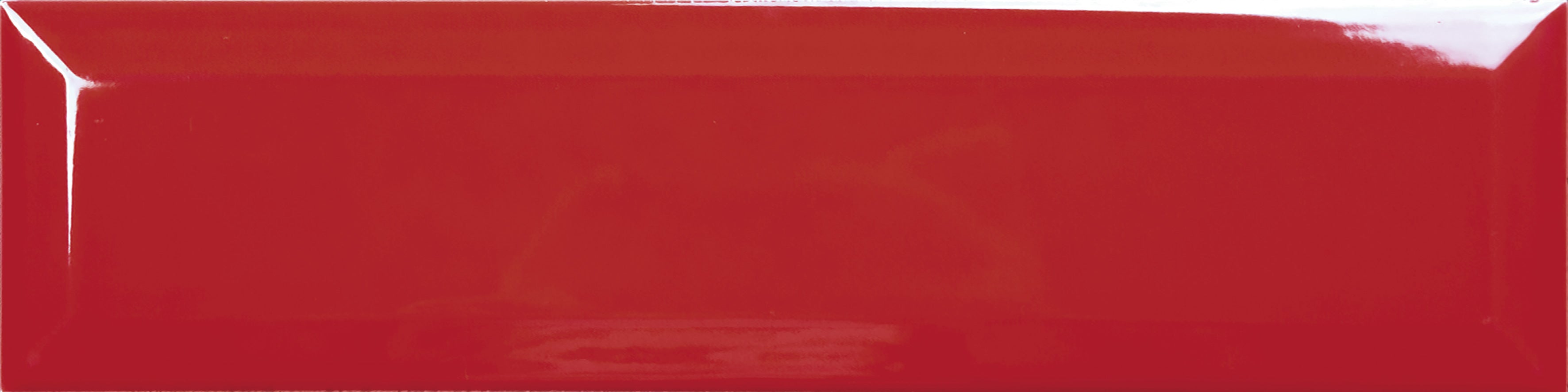 BELLINI BISEL RED (PB) 7,5x30 Pâte blanche, revêtement mural. Finition ...