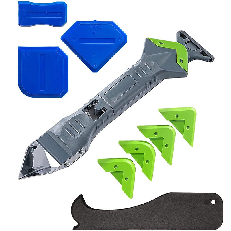 Outils de l'enlève joint 5 en 1(acier inoxydable) grattoir, kit de ...