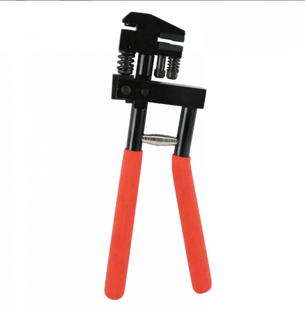 Pince à sertir et poinçonner, 2 en 1 pince à soyer et de poinçonnage de ...