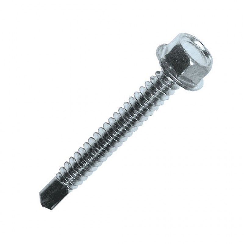 Vis autoperceuse tête hexagonale à embase acier zingué (boîte) SCELL-IT - Ø mm: 5.5 - Long. mm ...