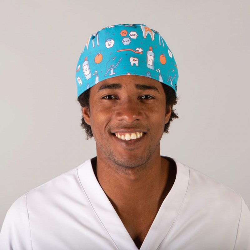 Gorro de cirujano unisex confeccionado en microfibra GARY'S de tiras | Leroy Merlin