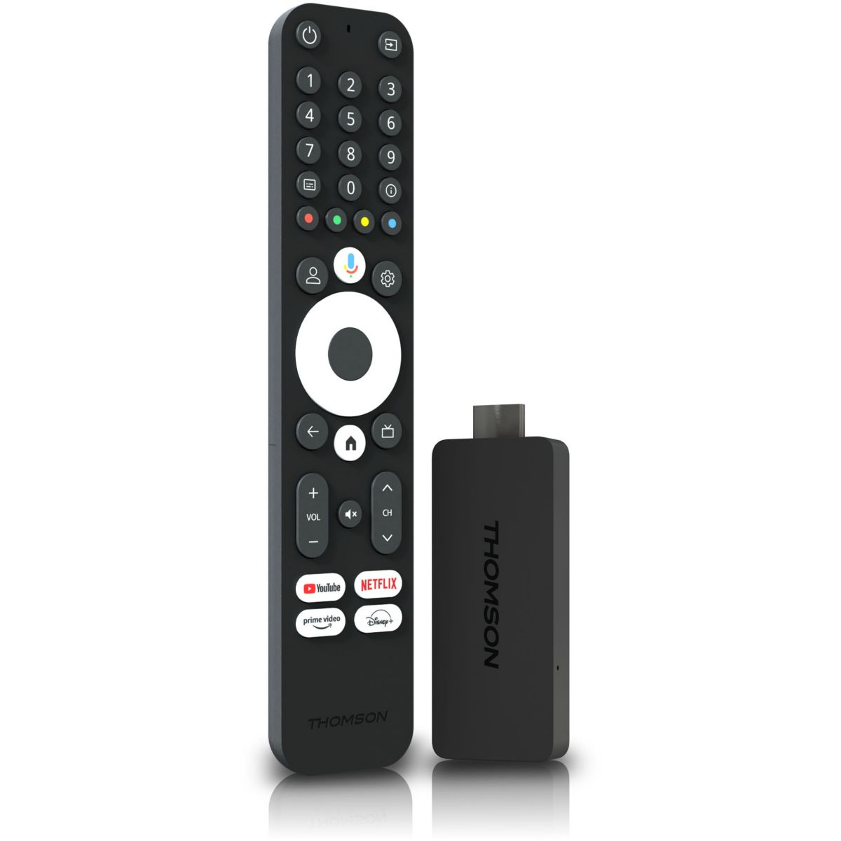 Passerelle multimédia THOMSON 145G Stick 4K avec GoogleTV | Leroy Merlin