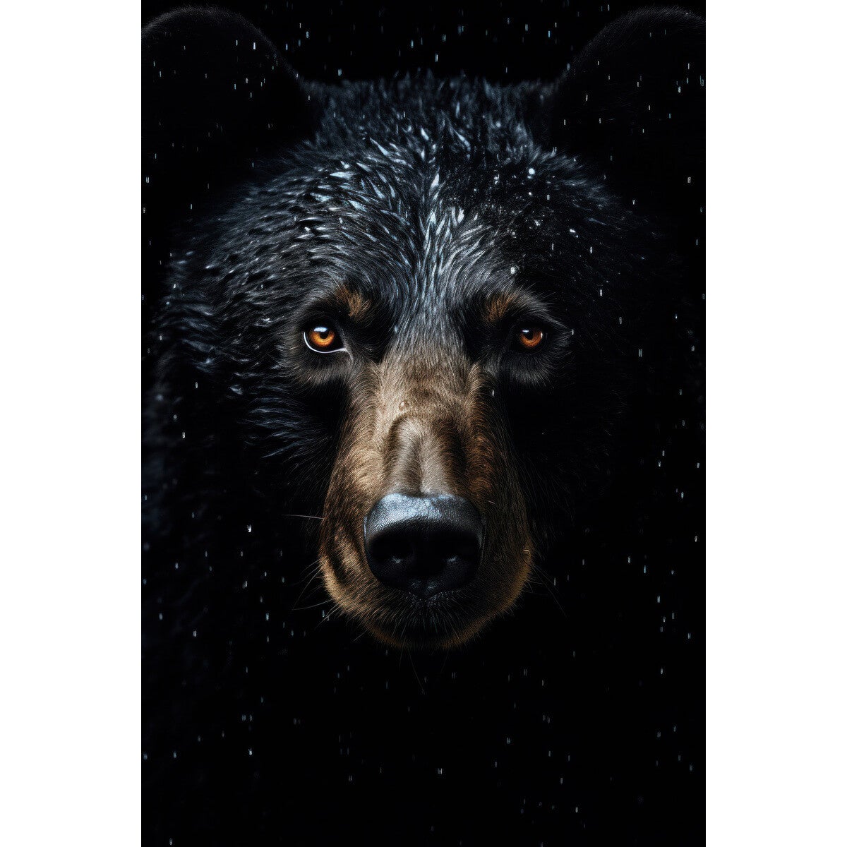 Tableau mural vertical ours | Leroy Merlin