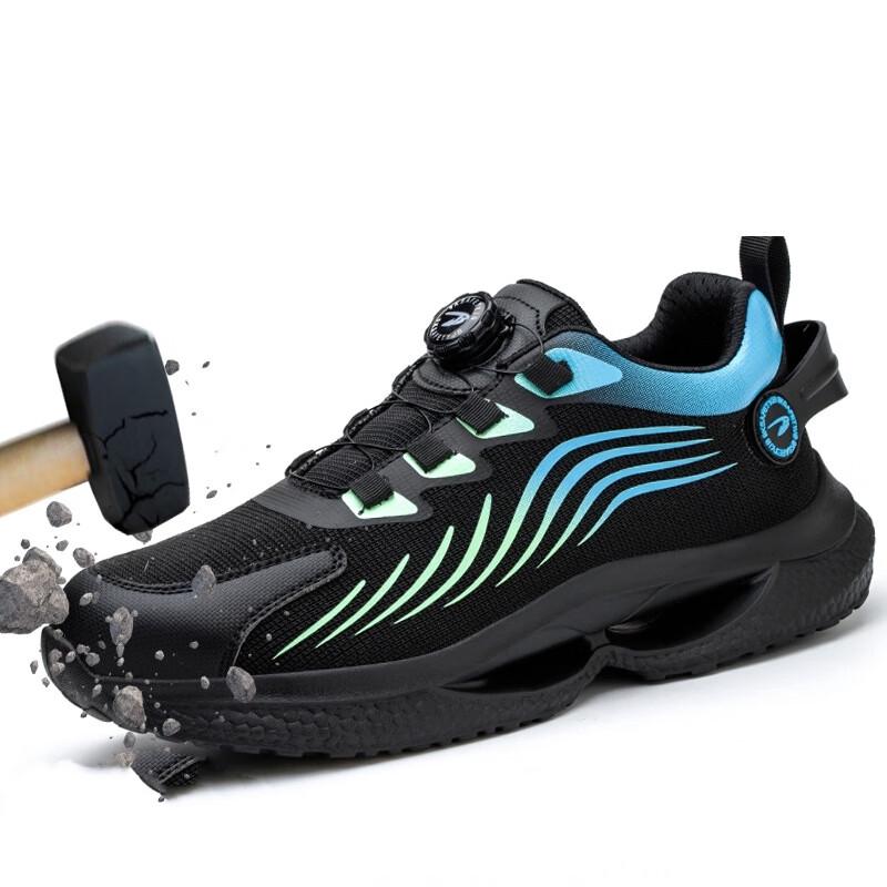 Bottes de sécurité de travail antidérapantes et anti-crevaison pour ...