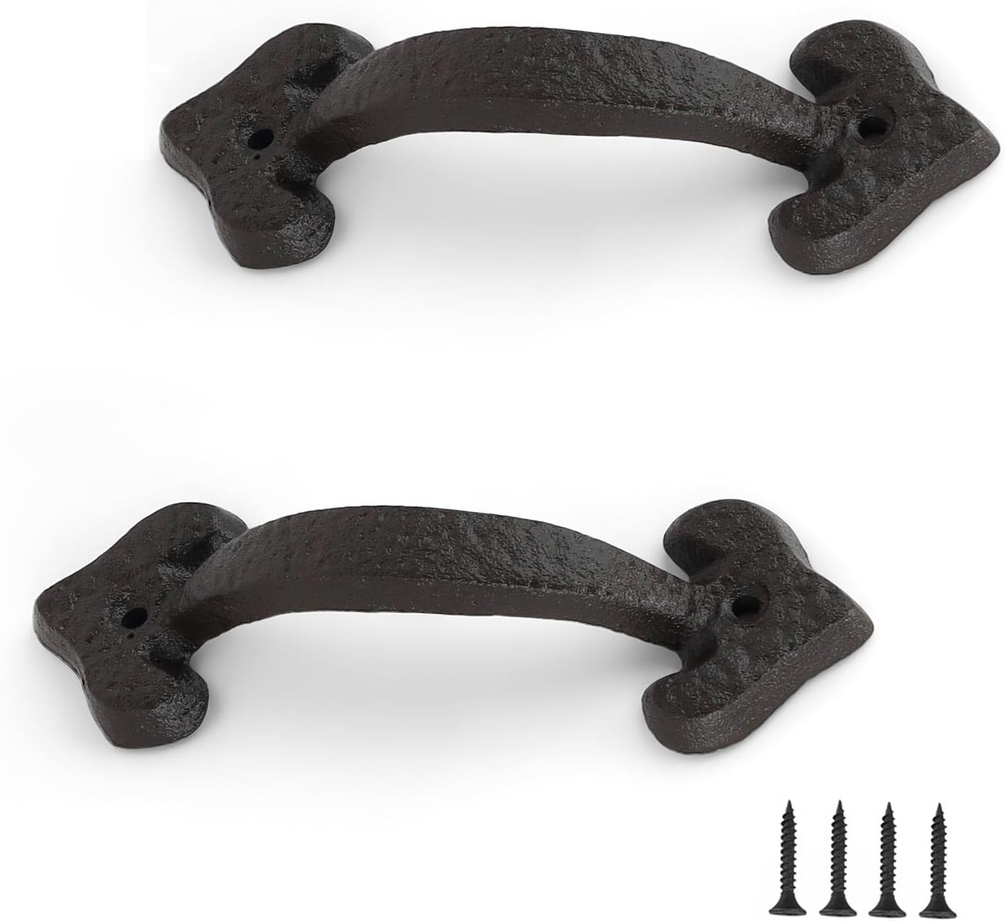 Poignee Porte 2 Pièces, Longueur 17.5 cm, Poignée de Porte avec Vis ...
