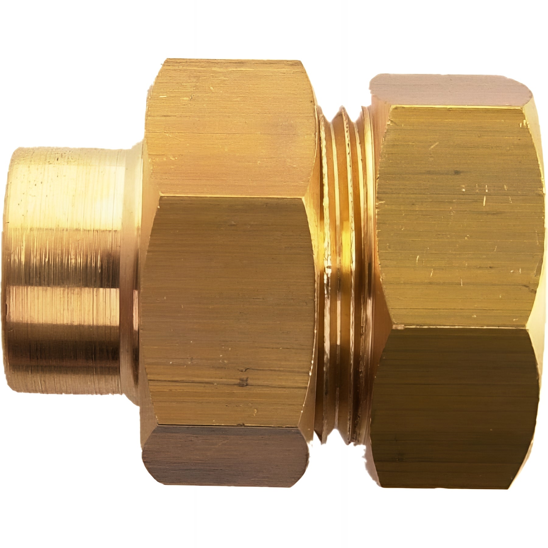 PACK de 10 raccords unions plomberie 3 pieces conique laiton a souder femelle diamètre 1/2 ...