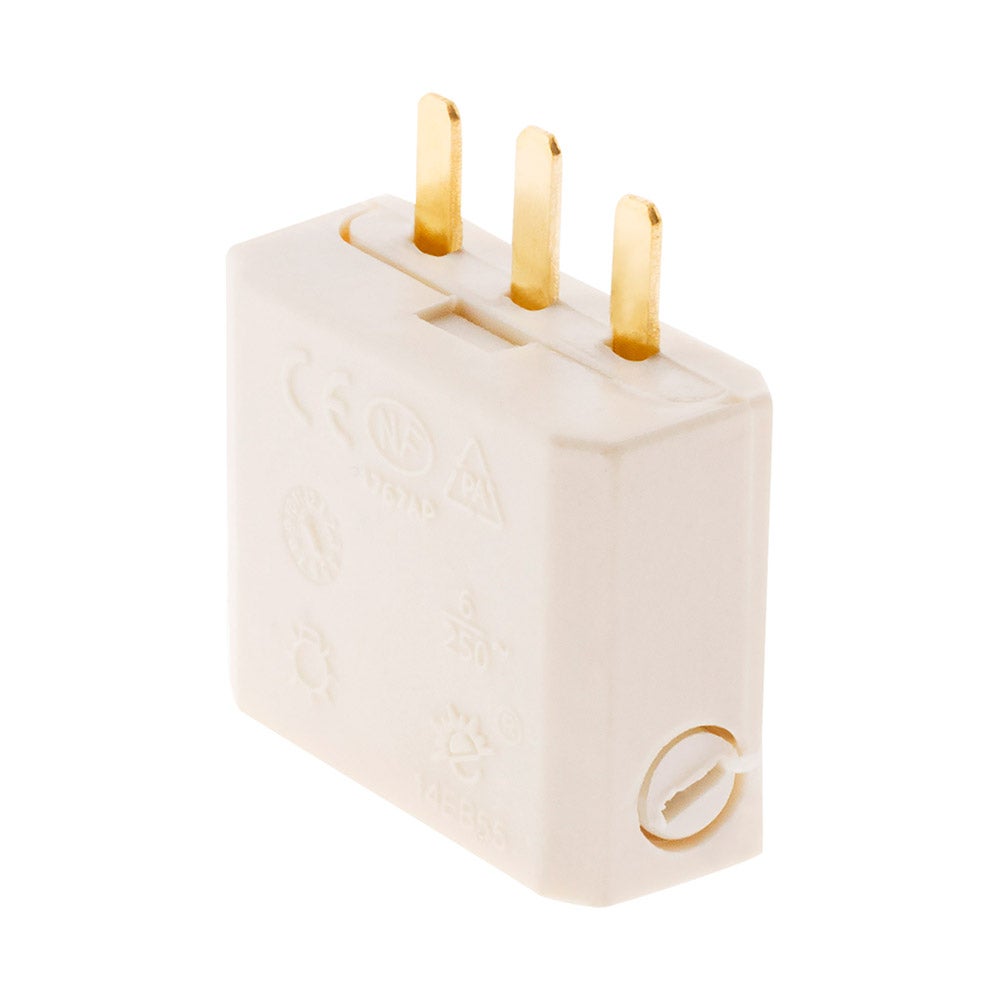 Fiche DCL 2P+T boîte applique + point de centre - Blanc - Zenitech ...