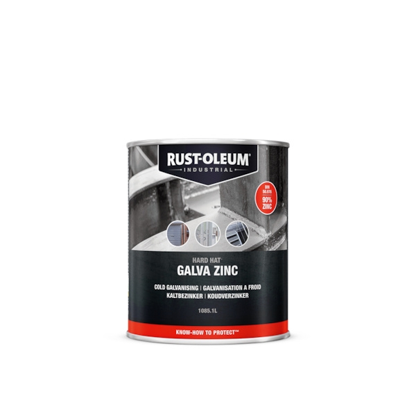 Revêtement galvanisant HARD HAT GALVA ZINC - 1 Kg - RUST-OLEUM | Leroy ...