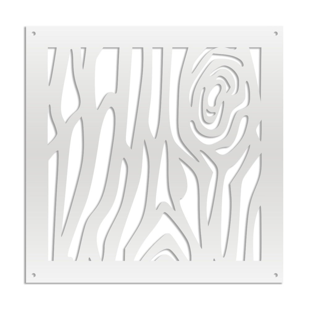 WOOD - Panel Perforado de PVC - Parasol - medida 98x98 cm - grosor 1 cm ...