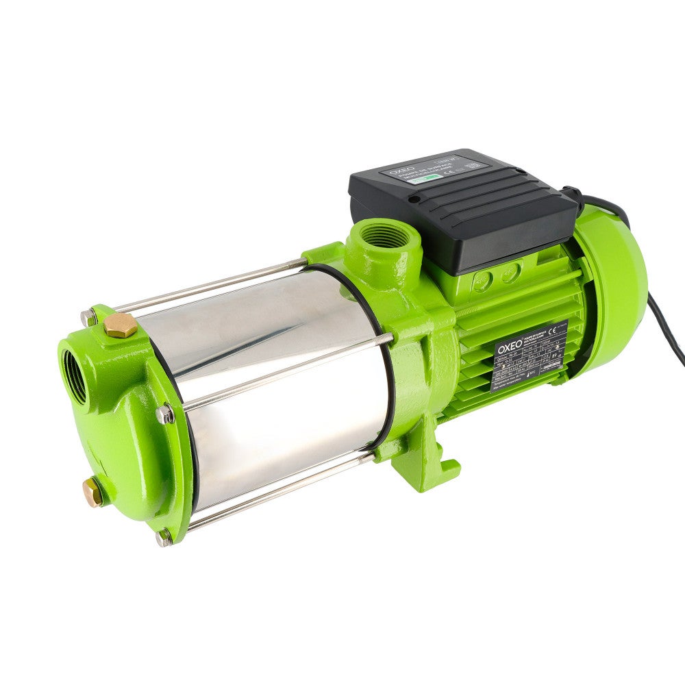 Pompe horizontale multicellulaire 920W - 4 turbines inox - 92 l/min ...