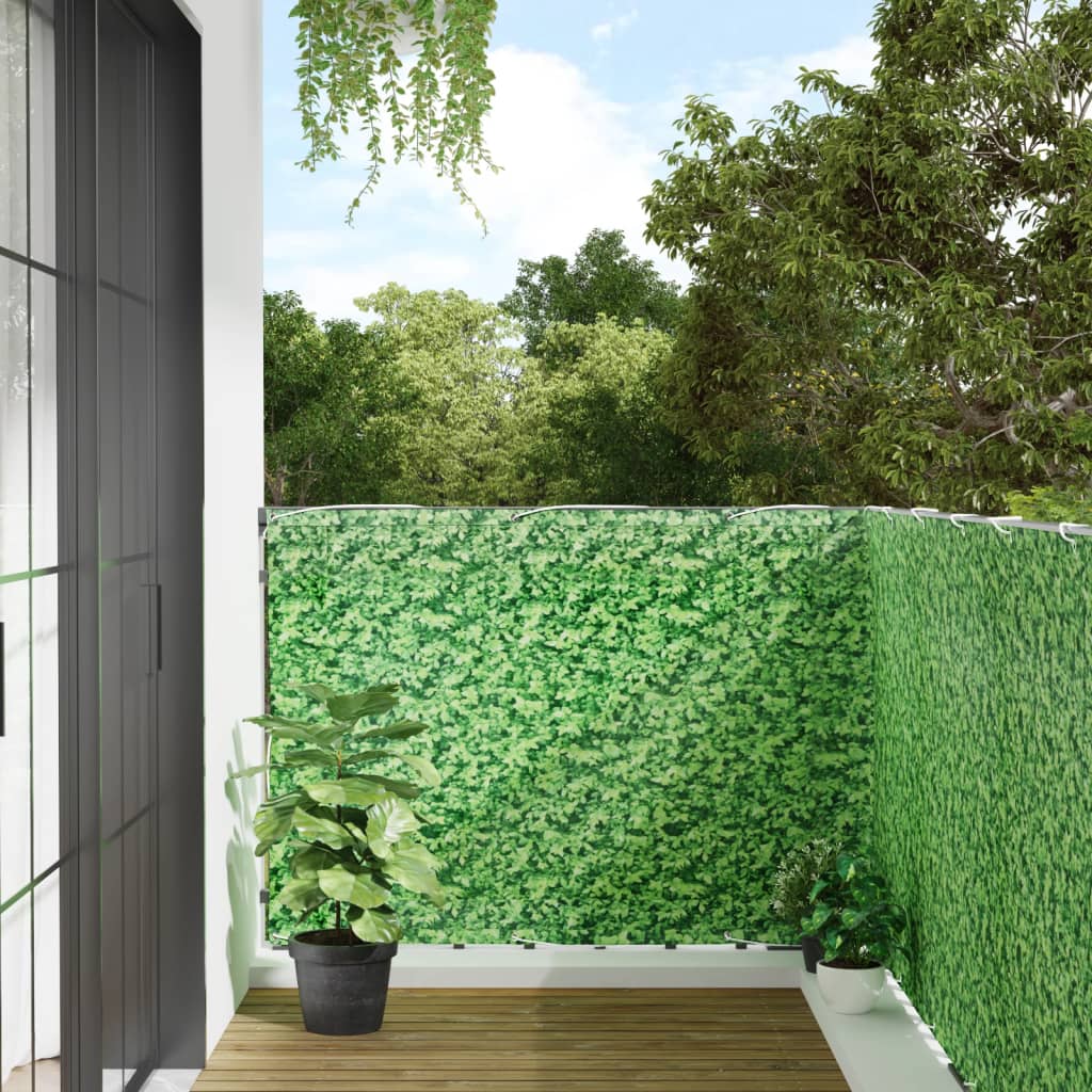Frangivista da giardino aspetto verde vegetale 1000x120 cm in PVC ...