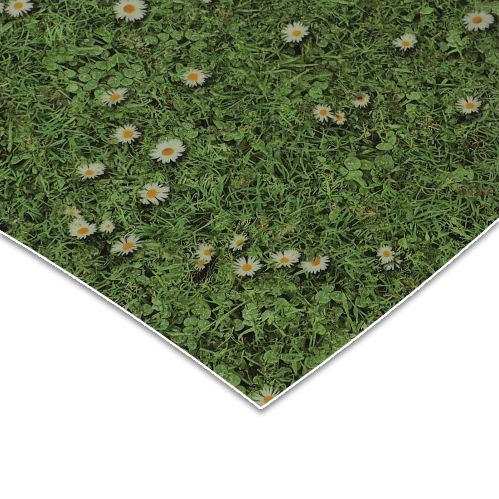 Revêtement de sol PVC 3D Moonlight Vinyle Marguerites 200 x 100 cm ...