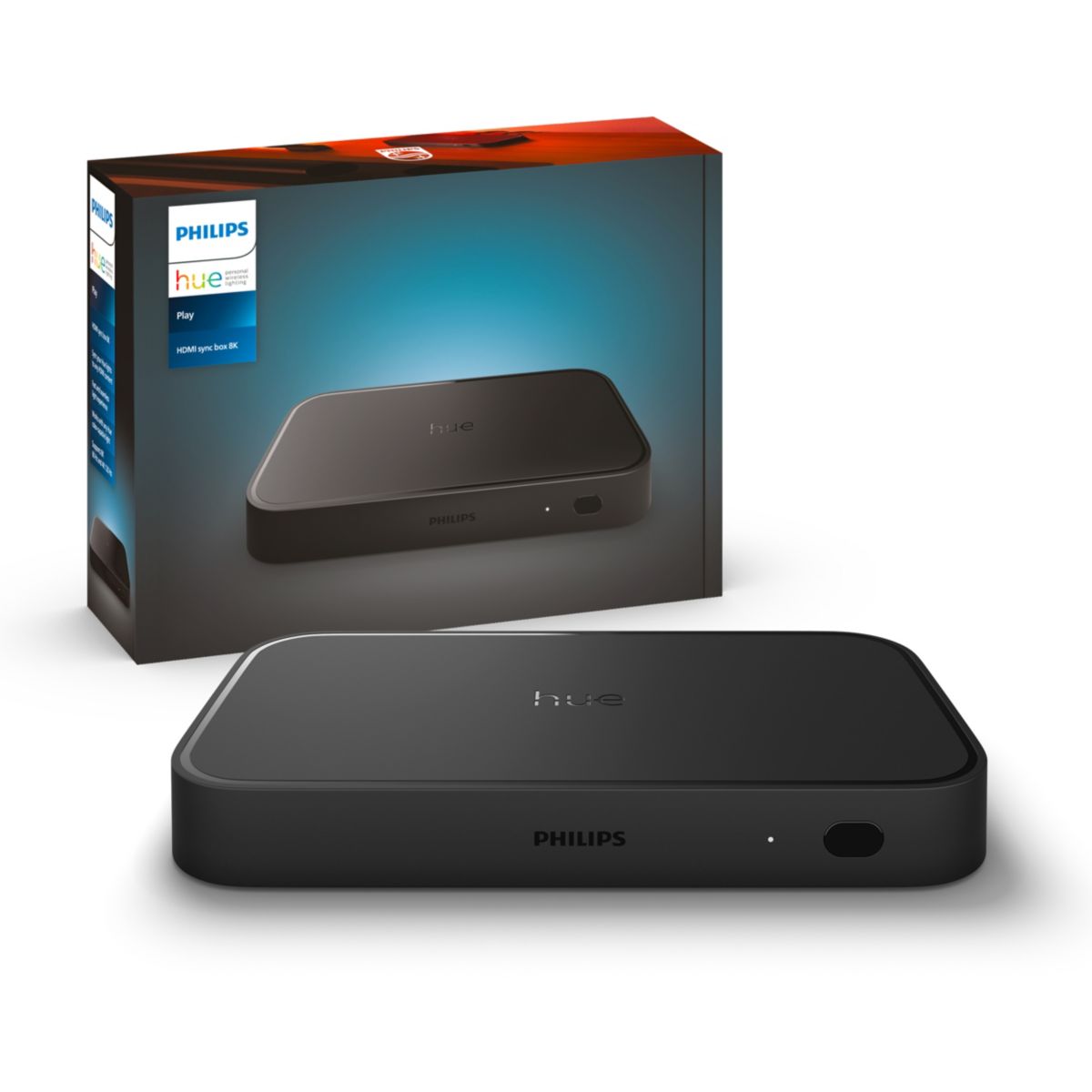Boîtier de synchronisation PHILIPS HUE Play HDMI Sync Box 8K | Leroy Merlin