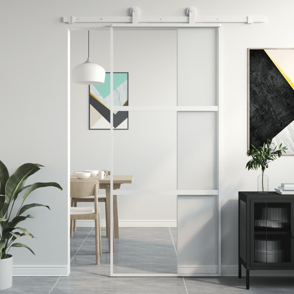 Porte Coulissante Blanc