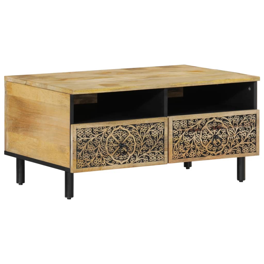 Table basse | Table d'appoint | Table de Salon 80x54x40 cm bois de ...