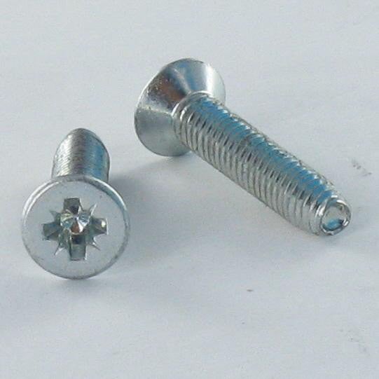 Vis autotaraudeuse Tête fraisée TF Pozi 3.5X12 Acier zingué blanc - 1 ...