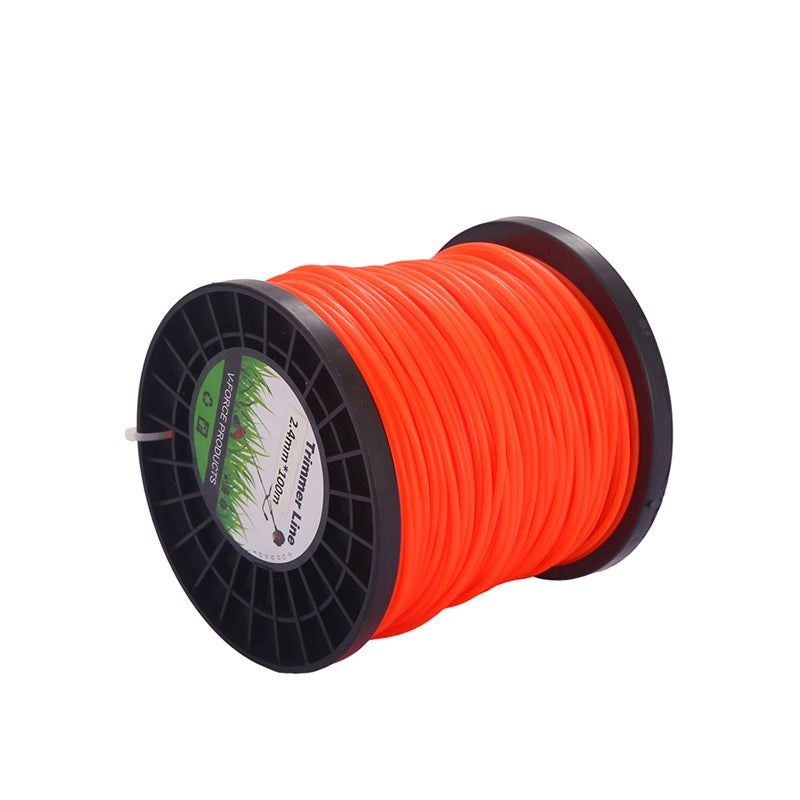 Hilo de nailon cuadrado naranja de grado comercial universal de 2,4 mm ...