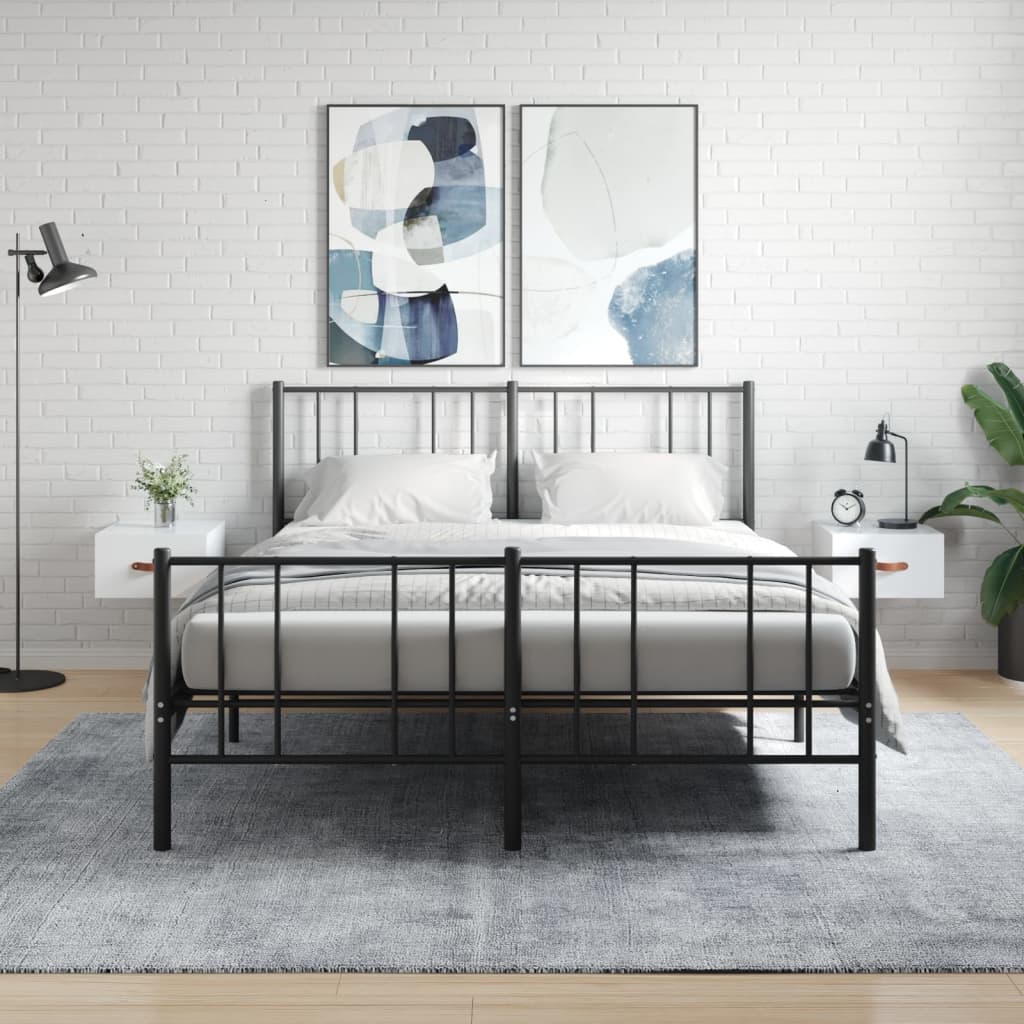 Lot de 2 Tables de chevet murale，Table de chevet flottante，Tables d ...