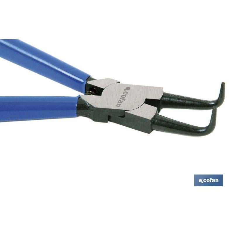 Alicates Seeger Interior curvo de acero 125, 175 y 225 mm COFAN | Leroy ...