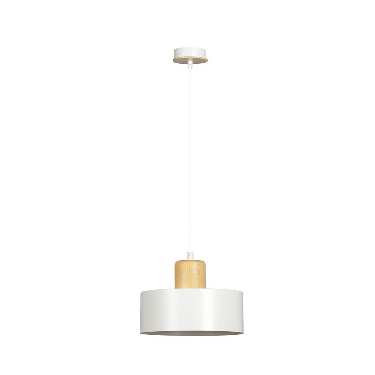 Lámpara de Suspensión Torin, Acero, Blanco, Seven Design | Leroy Merlin