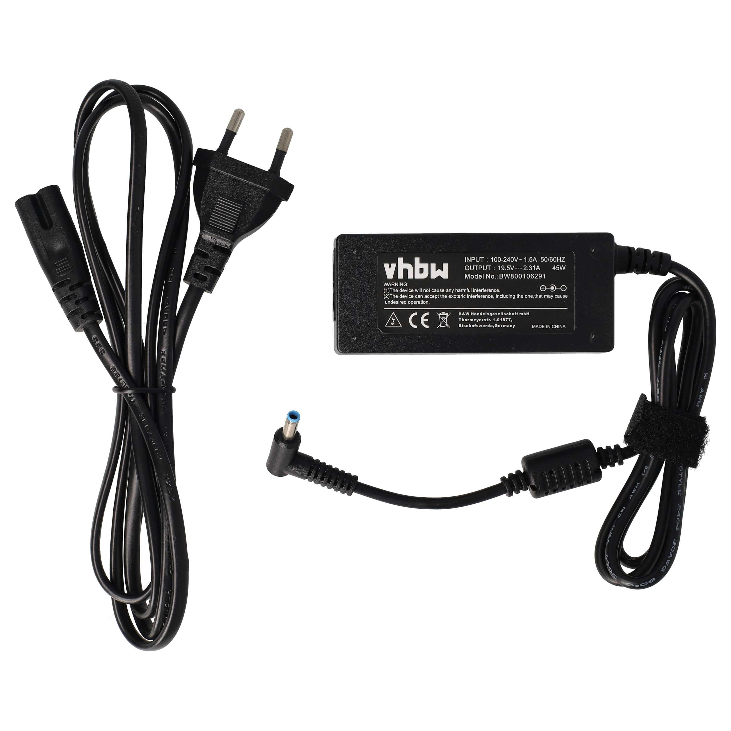 Vhbw alimentatore compatibile con Dell XPS 12, 13 9333, 13D P29G, 18 ...