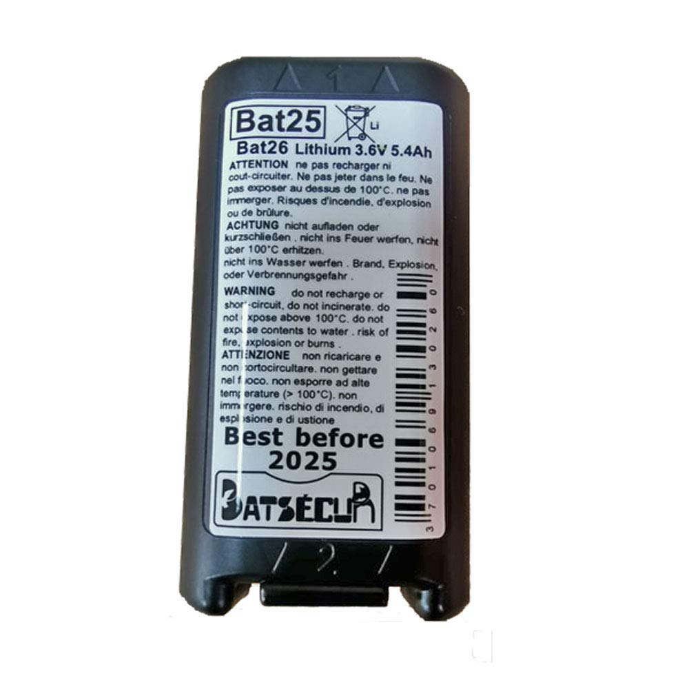 Batteria compatibile allarme Daitem Hager Batli25/Batli26 Bat25/Bat26 3 ...
