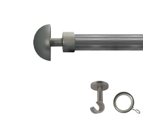 KIT BARRE DE RIDEAU 30mm. LARGEUR 250cm. | Leroy Merlin