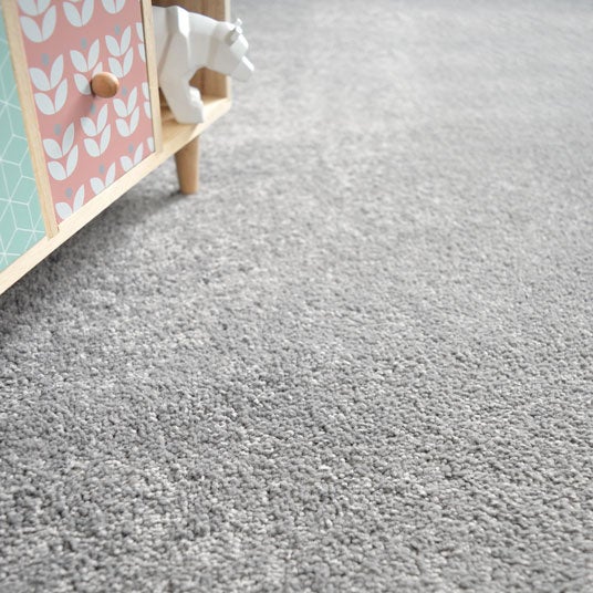 Alfombra - Roundabout - Gris elefante - Rollo 4m x 10m | Leroy Merlin