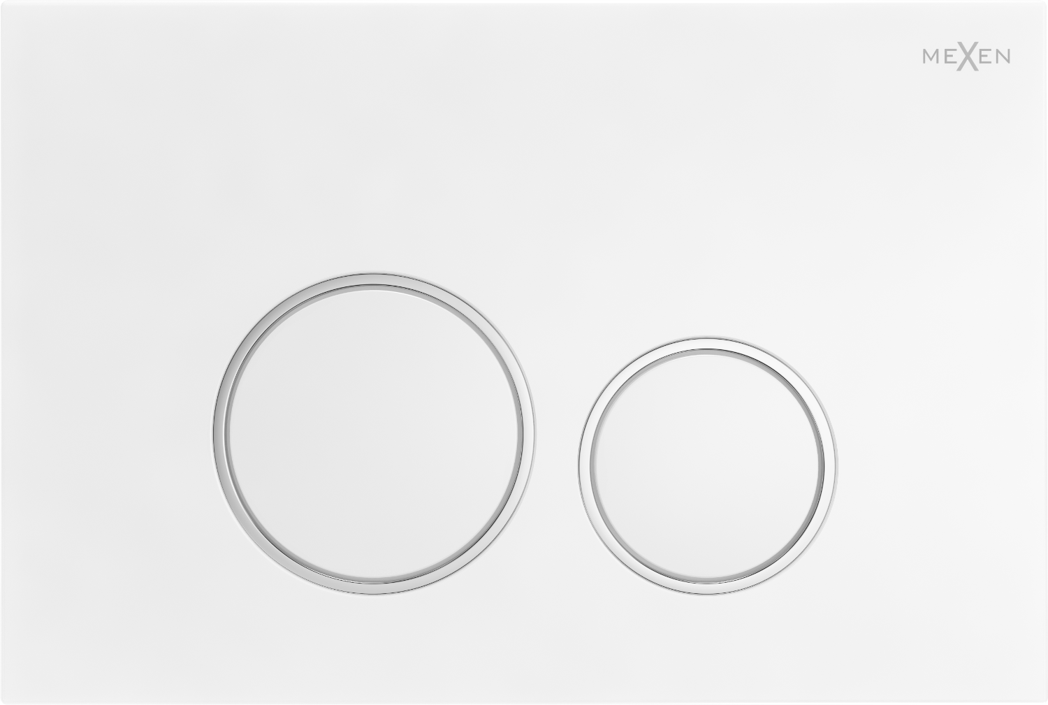 Mexen Fenix 05 bouton de chasse, blanc mat - 600520 | Leroy Merlin