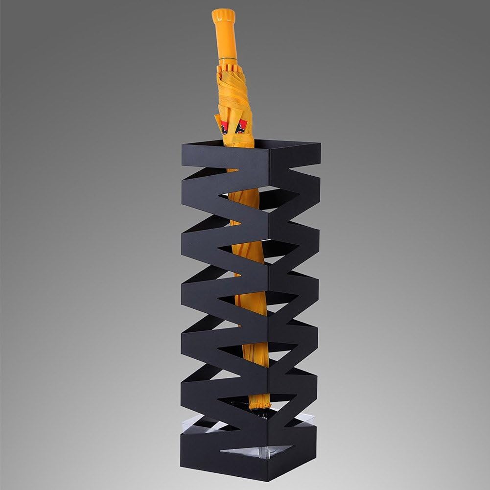 Estructura cuadrada de hierro para paraguas con decoración incrustada ...
