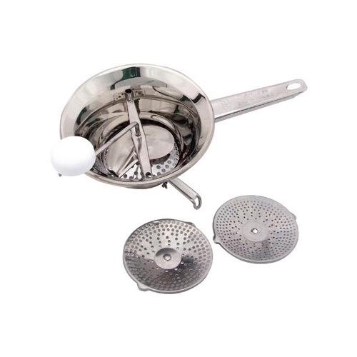 Passa verdura in acciaio inox, colore argento, marca Metalsomma, 20cm ...