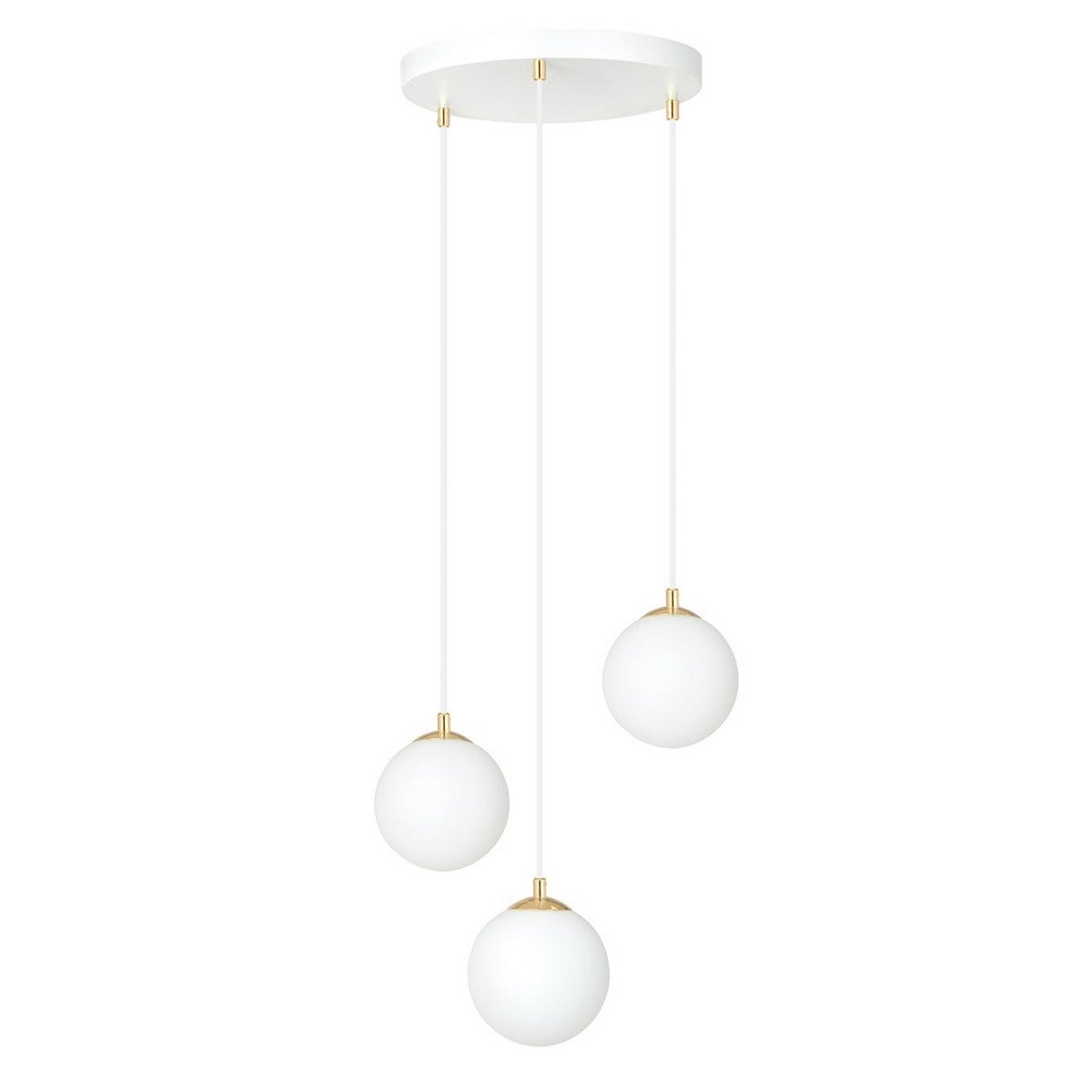 Lámpara de Suspensión Royal 2, Acero, Blanco, Seven Design | Leroy Merlin