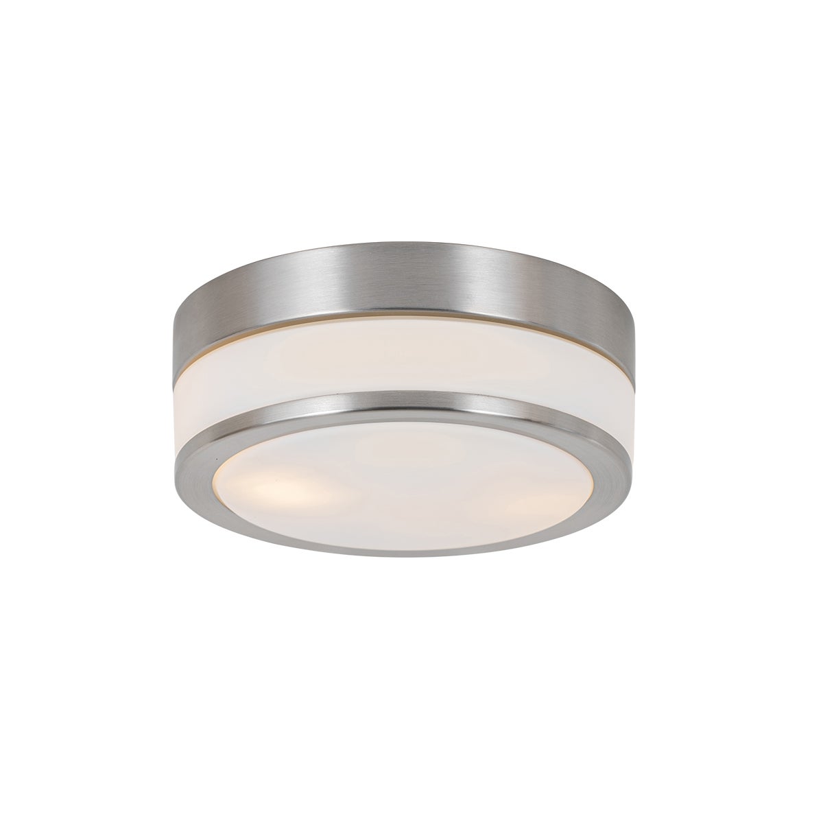 Plafón moderno de acero 23 cm IP44 - Flavi | Leroy Merlin