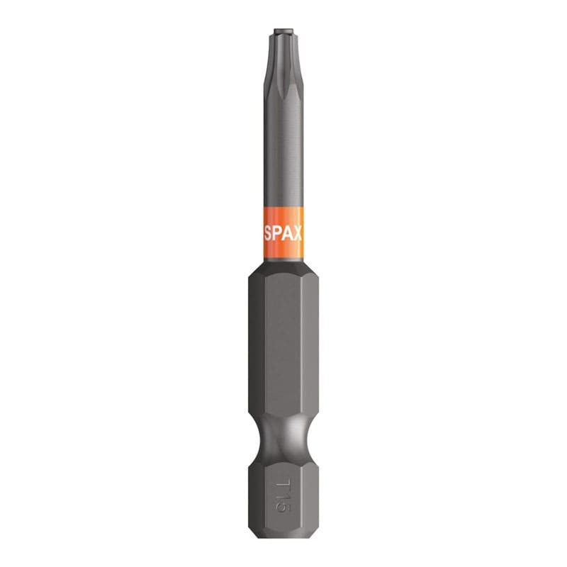 Embout T-STAR 50 mm T15 à T40 acier inox A2 (5 pcs) - SPAX | Leroy Merlin
