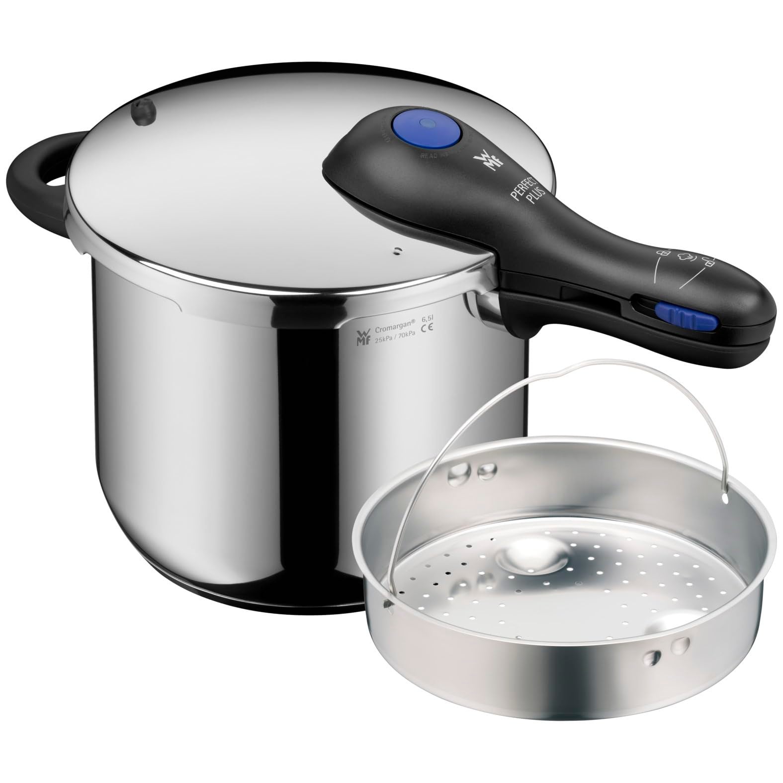 WMF Perfect Plus One Pot - Pentola a pressione a induzione, 6,5 l, con ...