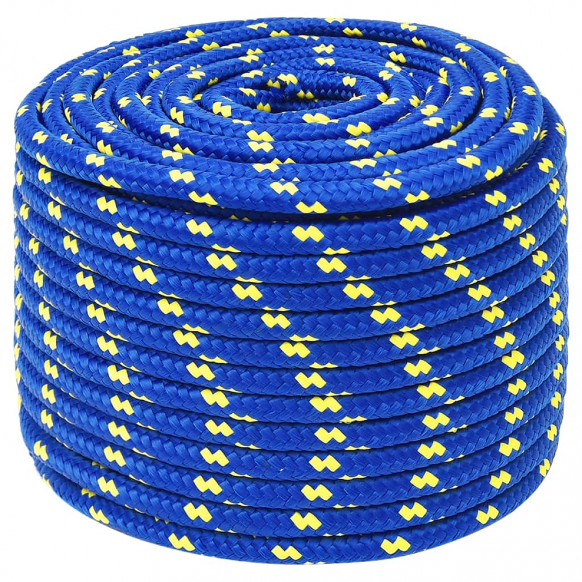Corde de bateau en polypropylène bleu 14 mm 25 m - COMFORTXL | Leroy Merlin