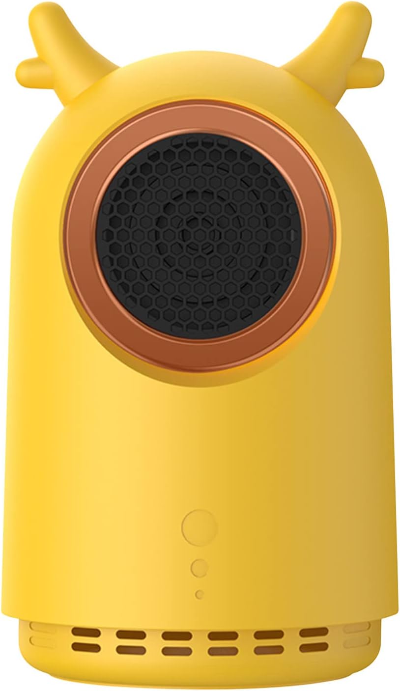 Mini Chauffage Soufflant 500W jaune | Leroy Merlin