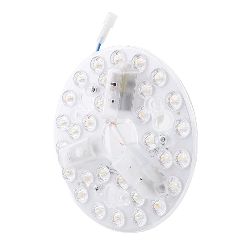 Kit de remplacement ampoule LED ronde 15 W, ventilateurs plafond 13,5 ...