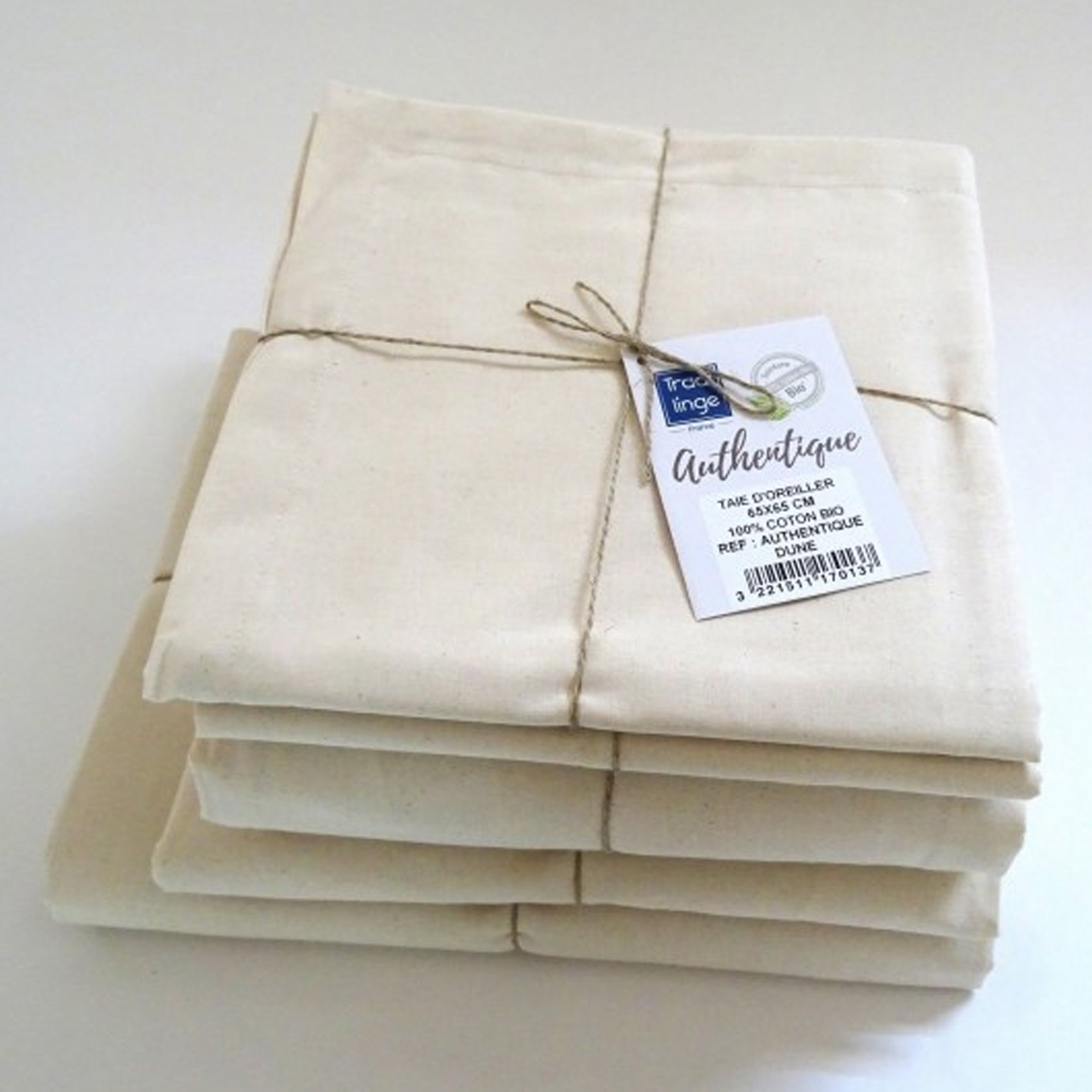 Drap plat en 100% coton biologique - Sable - 180x290 cm - Coton | Leroy ...