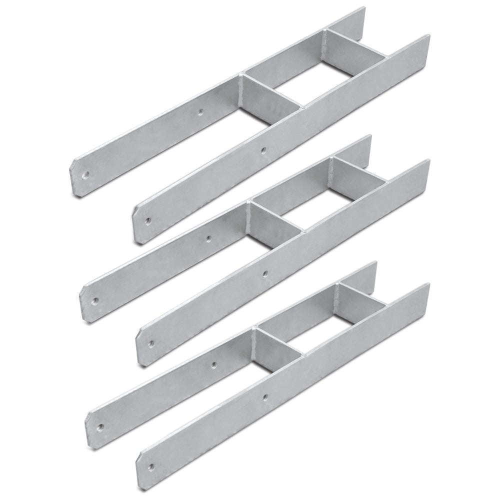 X anclajes H soporte de poste Anclaje de poste galvanizado en caliente ...
