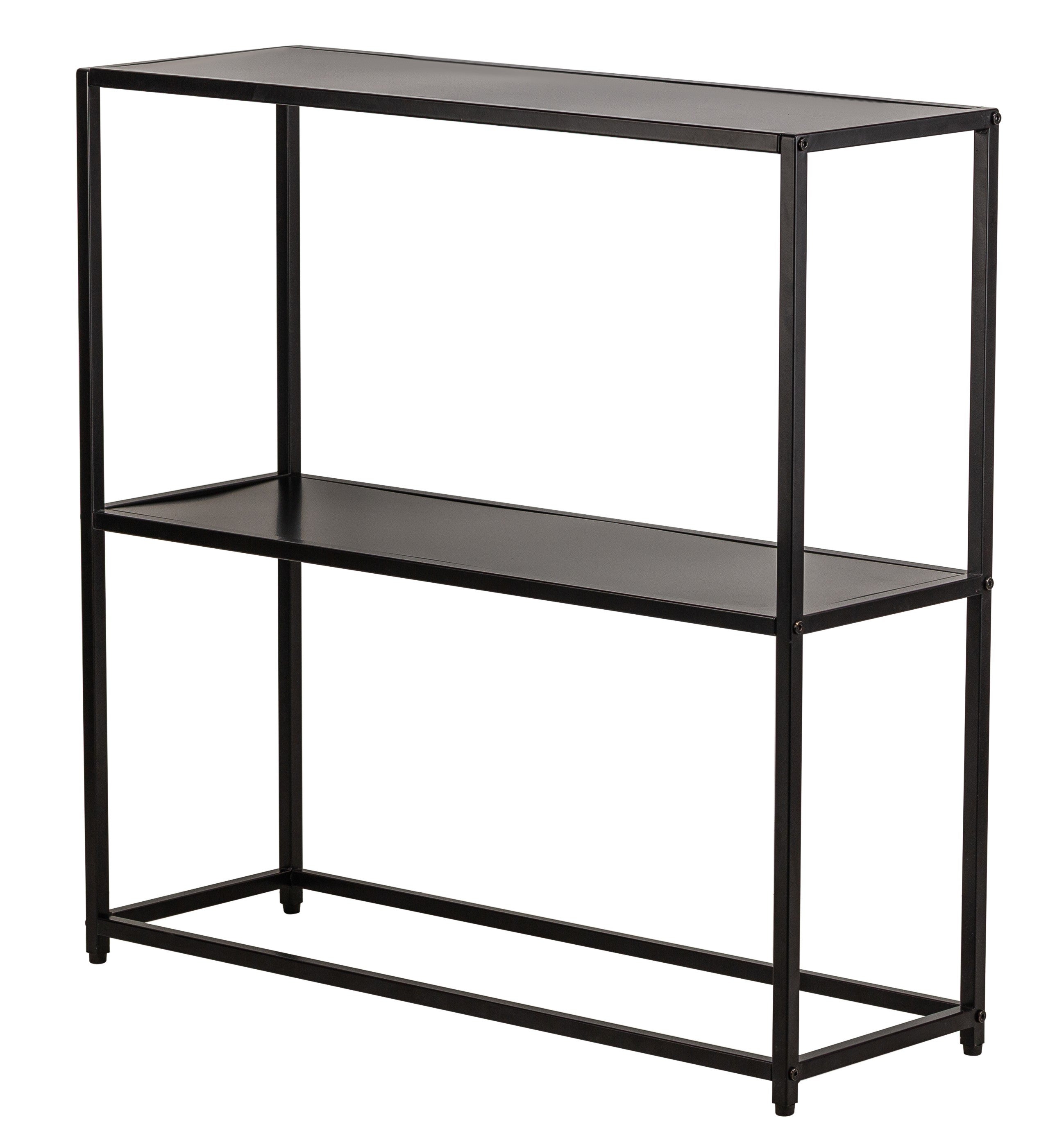 Nordlys - Table Console Design Industriel Moderne Metal Noir | Leroy Merlin