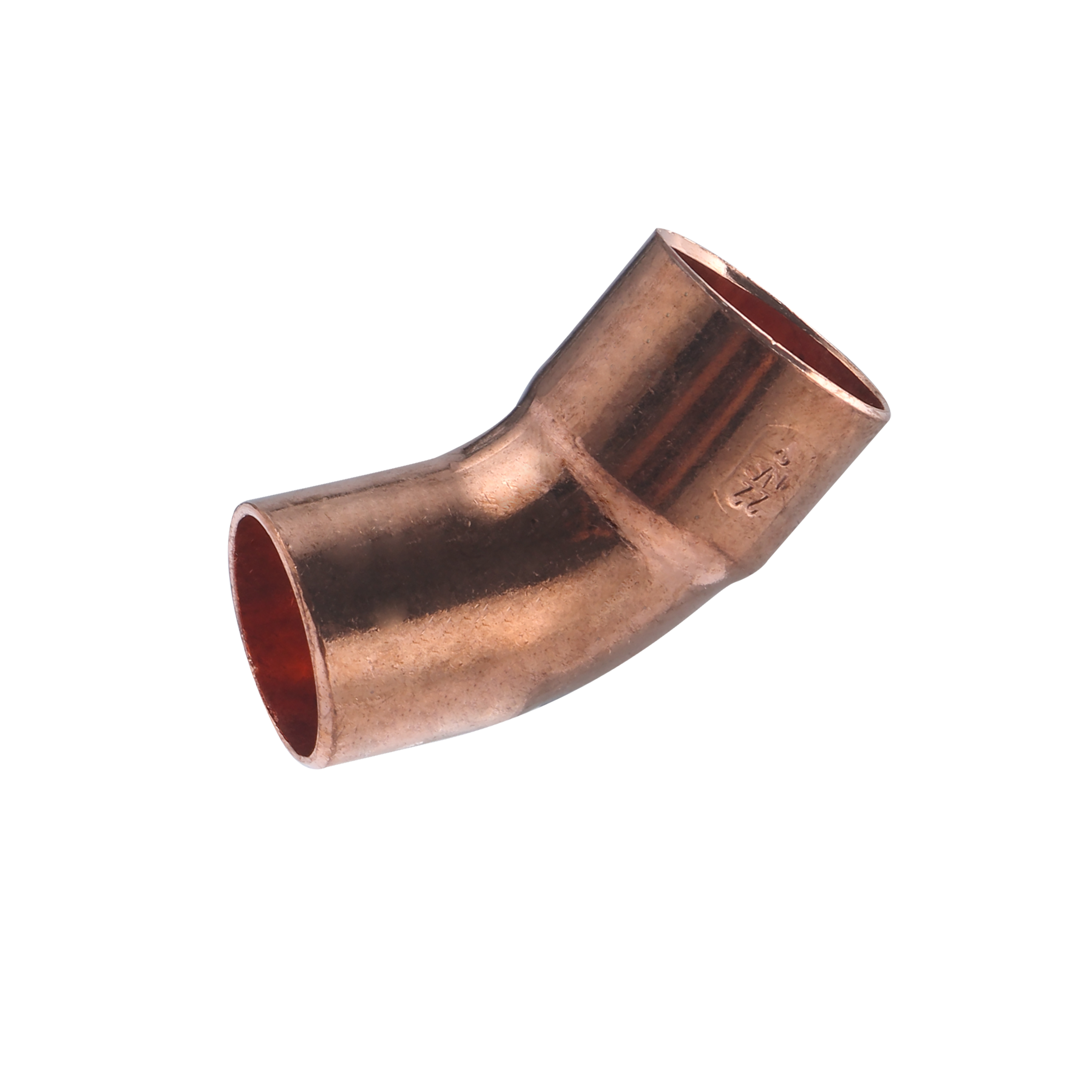 Codo de 45 grados macho-hembra Ø22 | Leroy Merlin