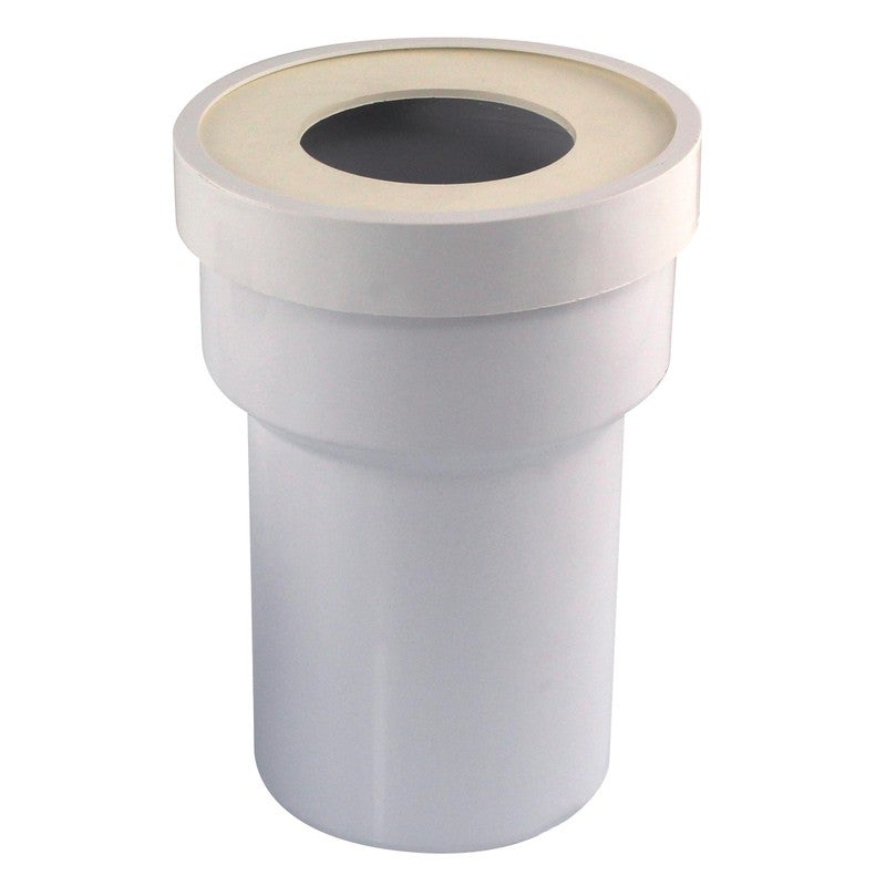 Pipe WC PVC Ø100 courte droite mâle | Leroy Merlin