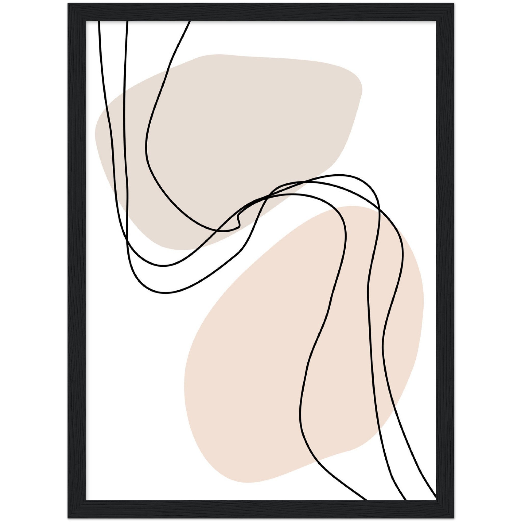 Lámina decorativa para enmarcar LINEAR II 50x70 cm | Leroy Merlin