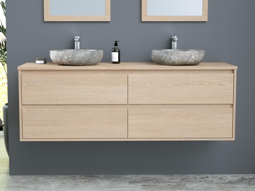 Hauteur Meuble Salle De Bain Suspendu Avec Vasque