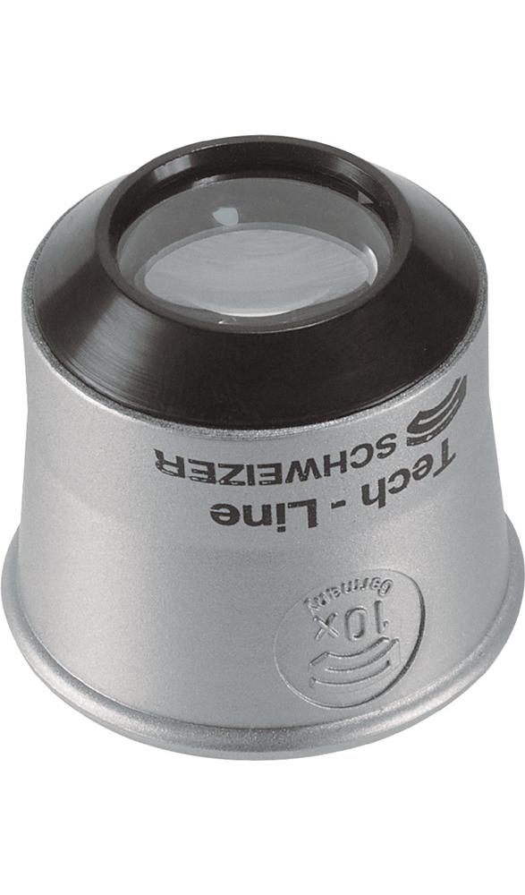 SCHWEIZER Loupe d'horloger Tech-Line agrandissement 8x D. de lentille ...